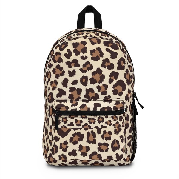 Cheetah Backpack - Etsy
