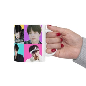 BTS Suga Fan Ceramic Mug 11oz BTS Army Coffee Mug Min Yoon-gi Merch - Etsy