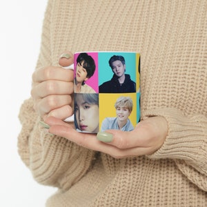 BTS Suga Fan Ceramic Mug 11oz | BTS Army Coffee Mug | Min Yoon-gi Merch ...