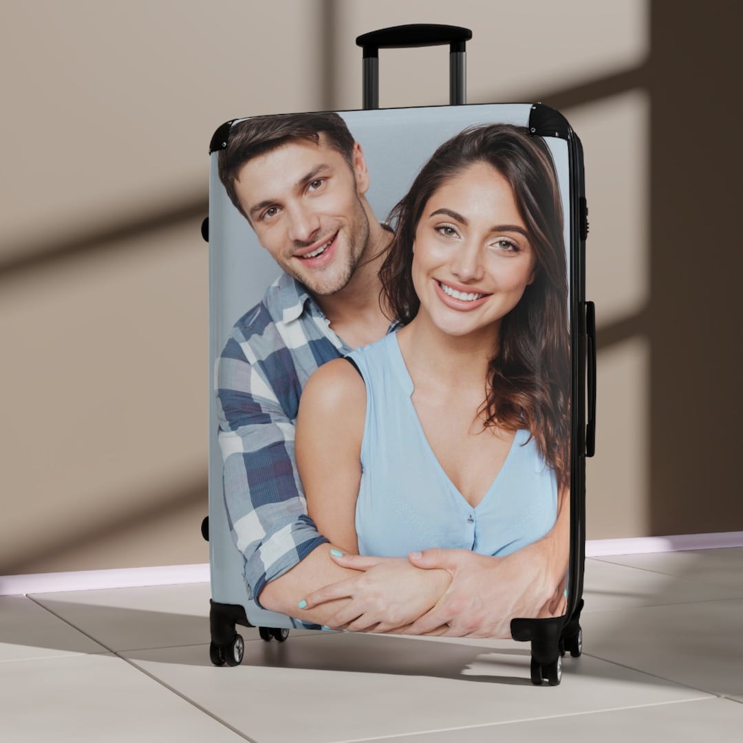 Personalized Suitcase | Custom Upload Your Photo Travel Accessories ...