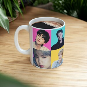 BTS Suga Fan Ceramic Mug 11oz | BTS Army Coffee Mug | Min Yoon-gi Merch ...