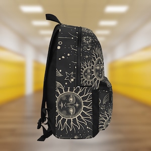 Celestial Backpack Sun Stars Moon - Etsy