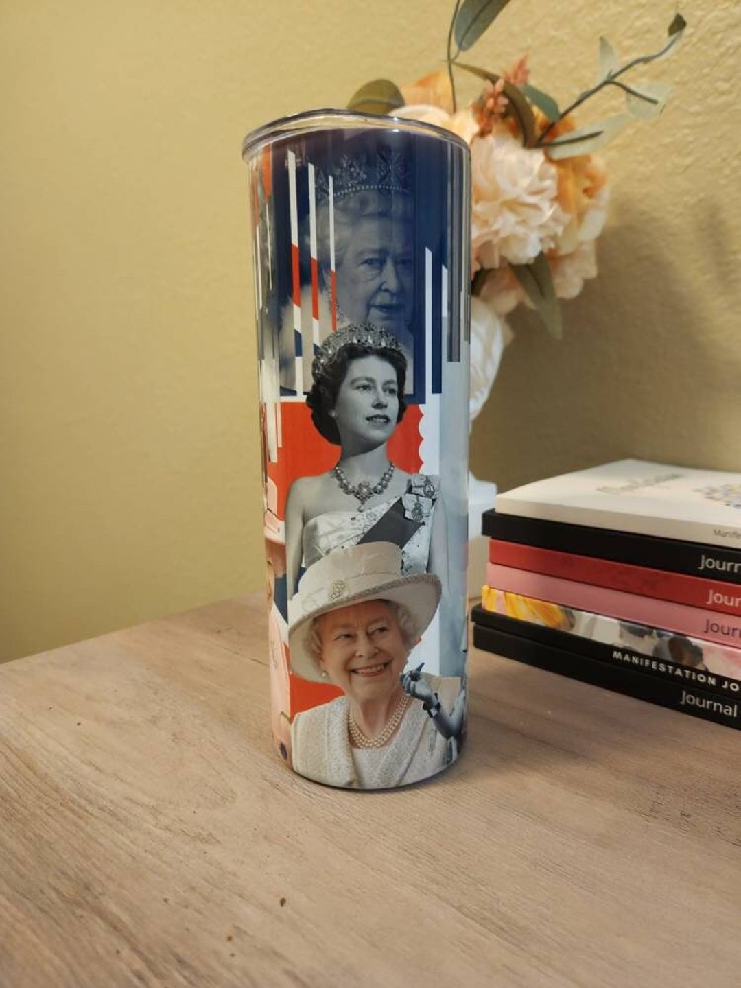 Her Majesty the Queen Elizabeth II 20 Oz Skinny Tumbler - Etsy