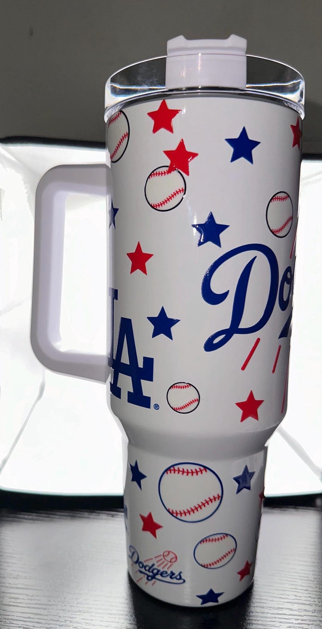 LA Dodgers 40oz Tumbler - Etsy