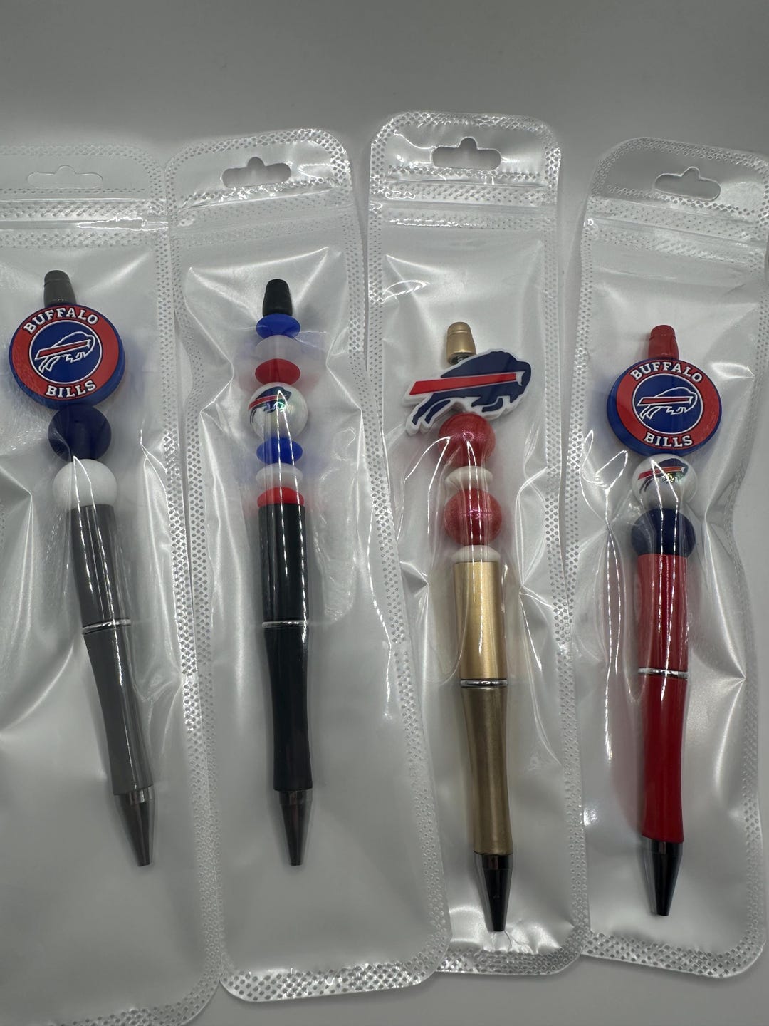 Buffalo Bills Beaded Charm Pens - Etsy
