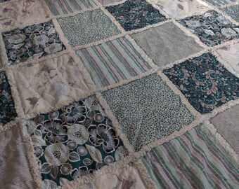Queen Size Rag Quilt - Etsy