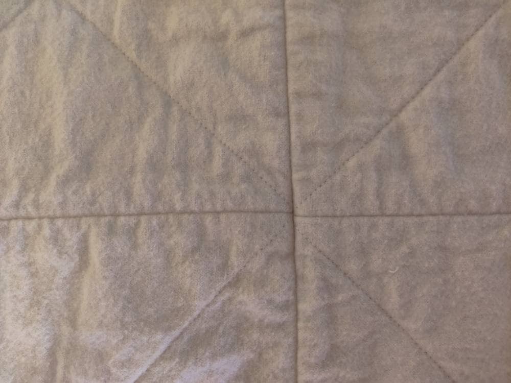 Red country rag quilt/red and cream quilt/country rag | Etsy