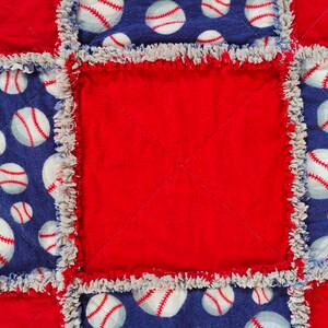 Time for Baseball kiddie Kwilt, Baseball Kids Quilt, Lovey Blanket ...