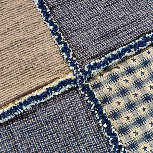 Denim Rag Quilt - Etsy