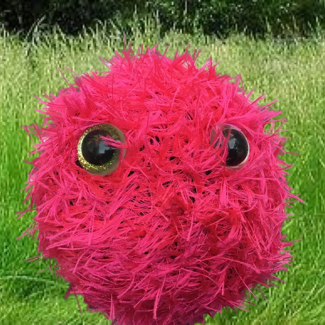 Handgemachte AIMEE Hellrosa Haustier Haggis Gestricktes Geschenk Soft ...