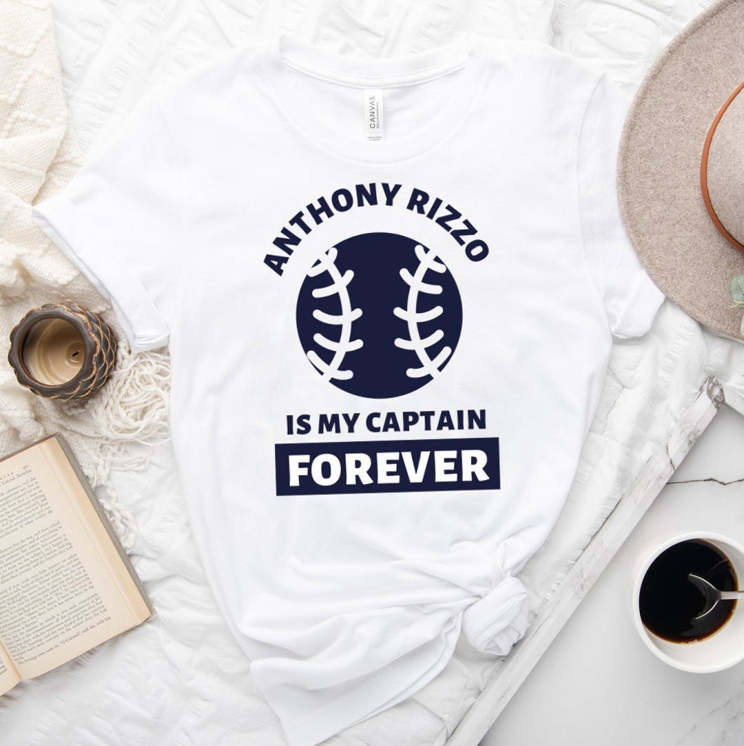 Anthony Rizzo is My Captain Forever Shirt, Women Anthony Rizzo Tshirt ...