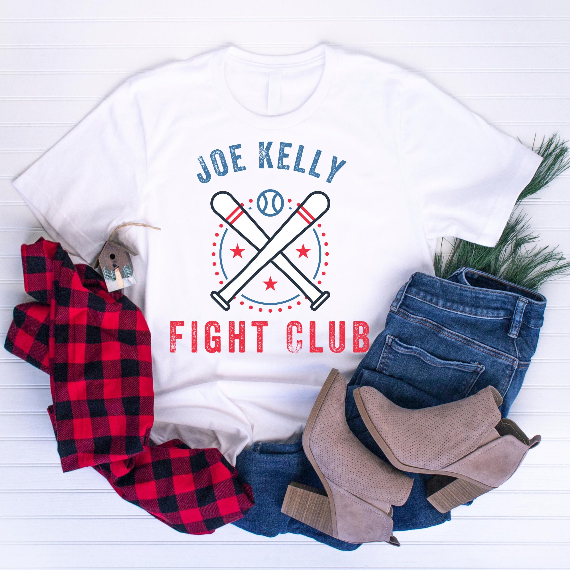 Joe Kelly Fight Club Tshirt, Fight Club Shirt, Joe Kelly Fight Club ...