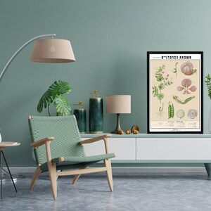 Boho Flower Wall Art, Boho Floral Poster, Neutral Simple Print ...