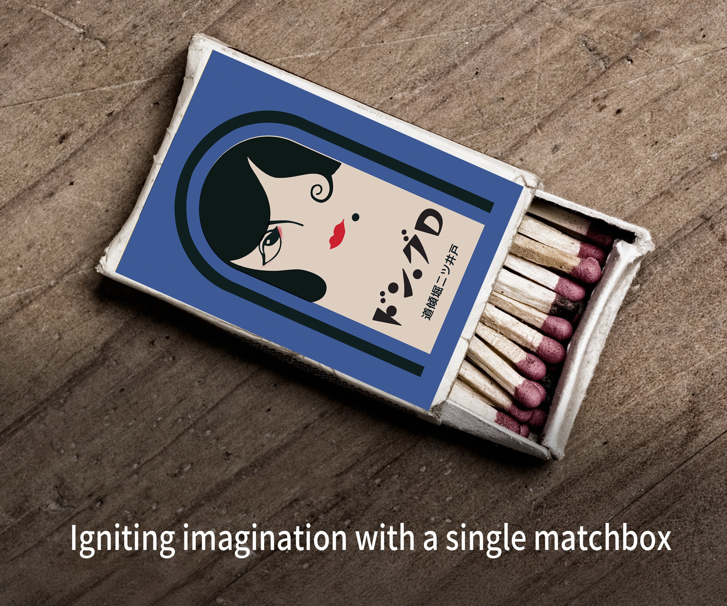 1920s-1930s Art Deco Japanese Matchbox Beauty Print - Etsy
