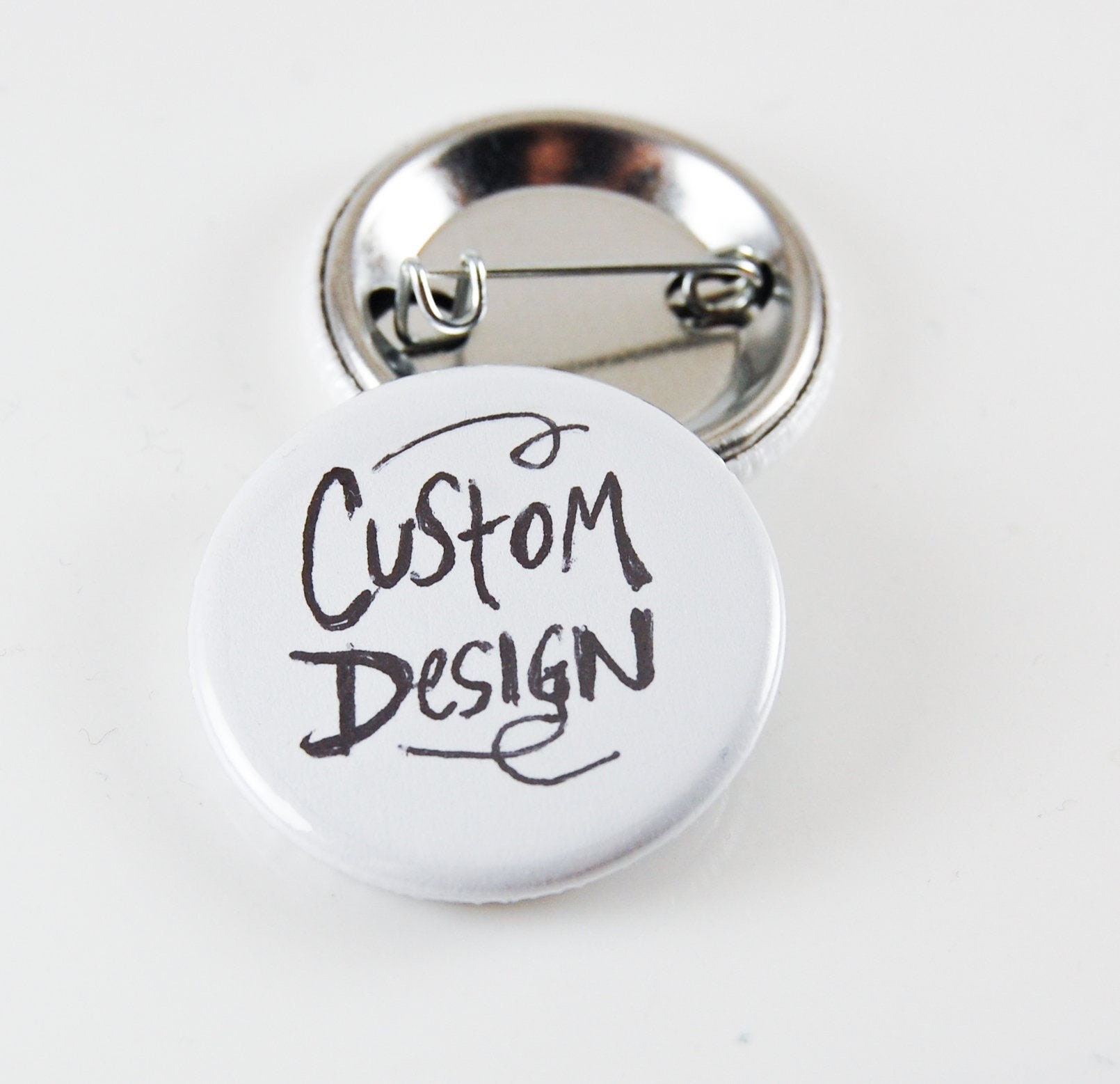 Custom Designed 1.25 Pin Button Personalized lanyard | Etsy