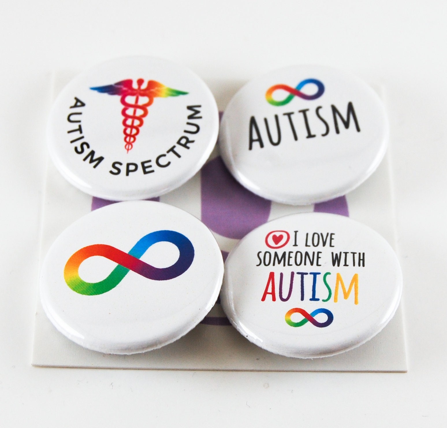 Autism Walk Buttons