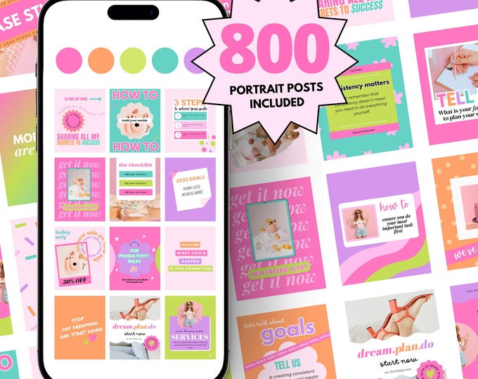 Elevate Your Instagram Presence With Custom Feed Designs & Templates - Etsy