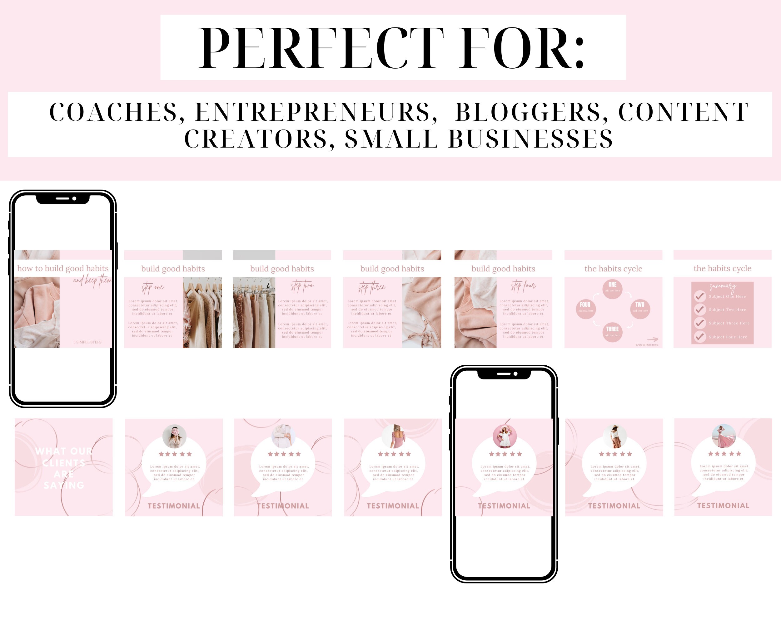 Instagram Carousel Template Canva Carousel Post Carousel - Etsy