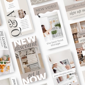 Organization Instagram Post Templates - Professional Organizing Social ...