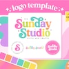 Editable Logo and Branding Canva Template | Customizable Business ...