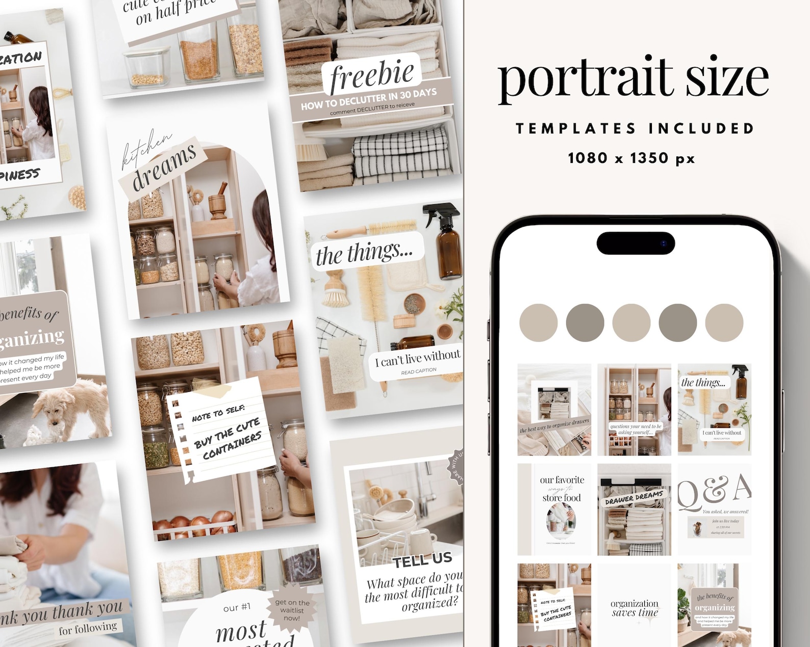 Organization Instagram Post Templates: Canva Social Media (325+) - Etsy