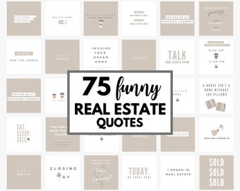 15 Funny Real Estate Instagram Posts Black Templates Realtor Social ...