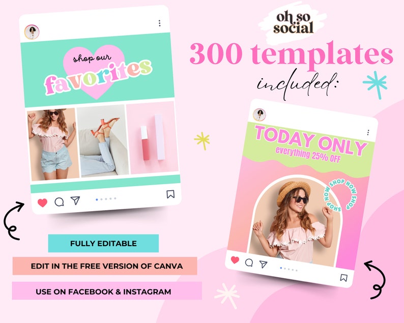 Instagram Template: Portrait Social Media Posts for Business (digital ...
