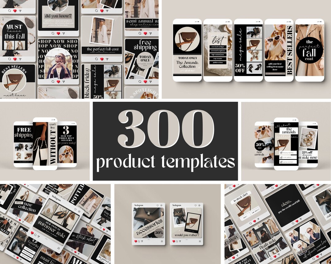 Business Instagram Template - Product Instagram Template - Clothing ...