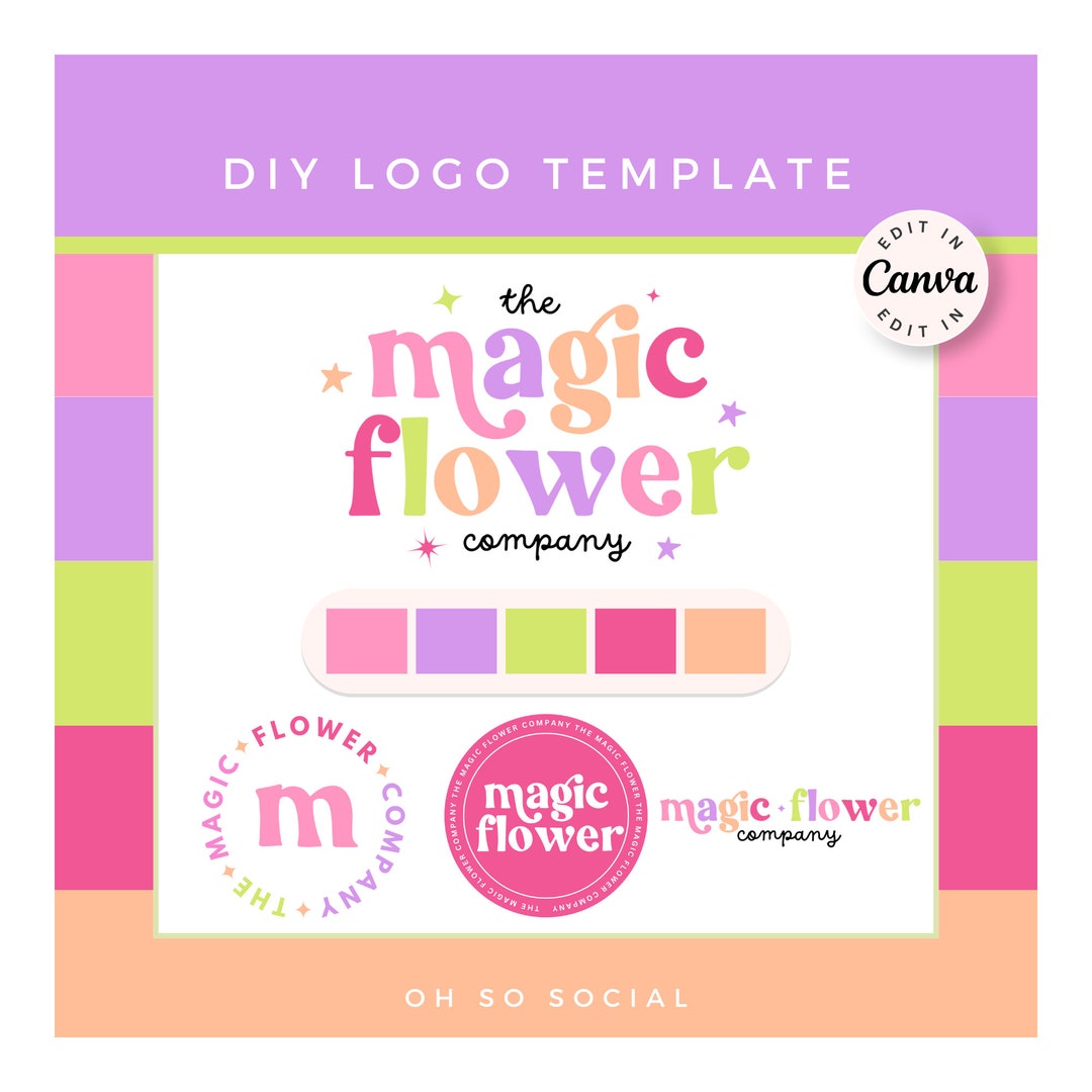 Bright Logo Design Colorful Logo Cute Logo Logo Design Kids Boutique ...