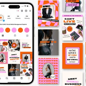 Social Media Manager Templates - Instagram Reels - Canva Templates for ...