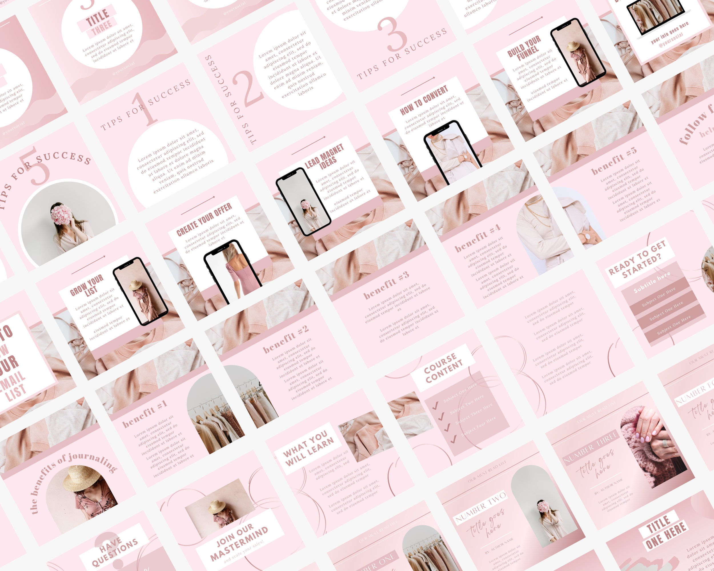 Instagram Carousel Template Canva Carousel Post Carousel - Etsy