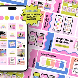 Social Media Manager Templates - Instagram Reels - Canva Templates for ...