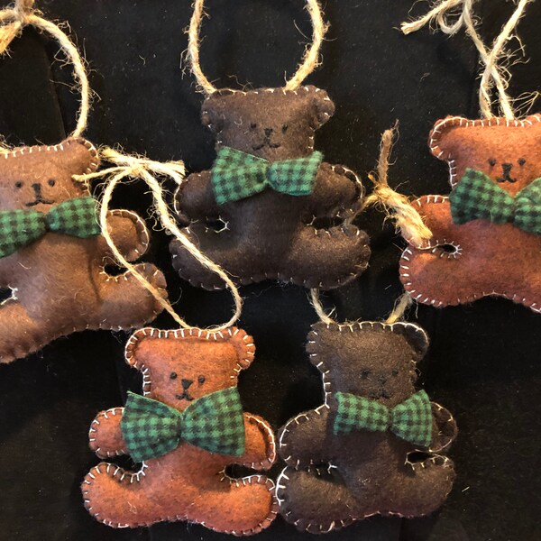 Rustic Teddy Bear - Etsy