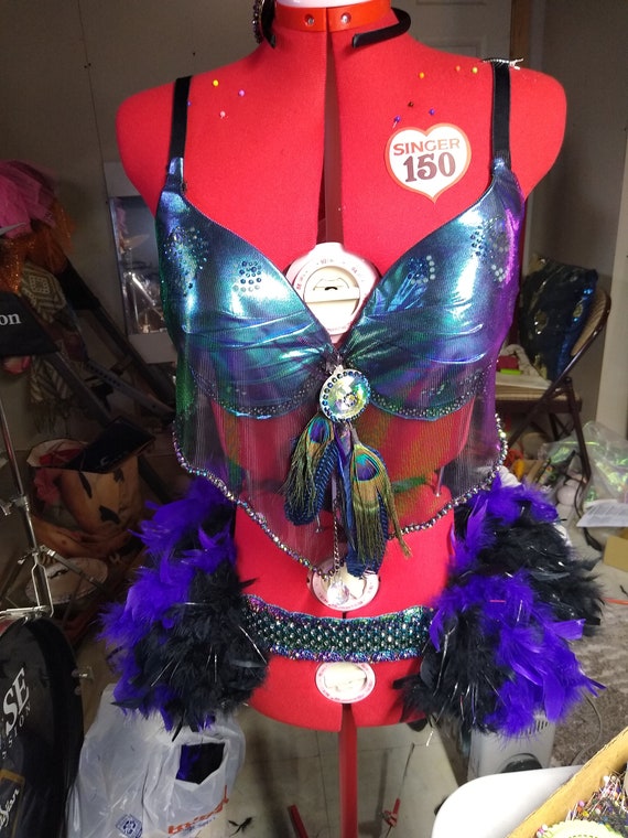 Rave temática personalizada y traje y accesorios del festival - Etsy España