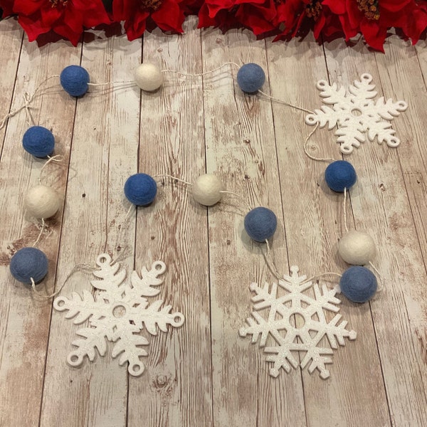 Felt Snowflake - Etsy
