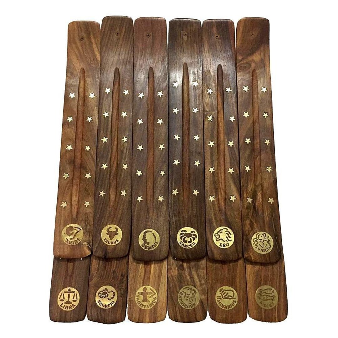 ZODIAC INCENSE HOLDER | Incense Ash Catcher - Etsy