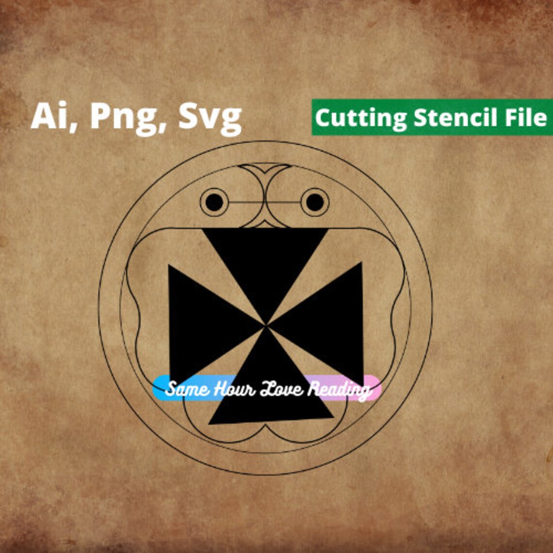 Powerful Attraction Sigil Spell Art DIY Svg Png Ai | Etsy