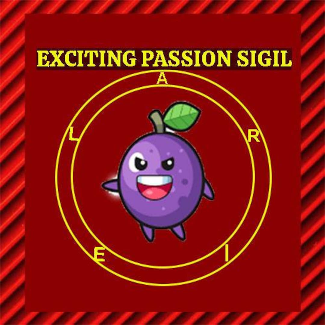 How to Exciting Passion Intense Desire, Feeling and Emotion Sigil Seal ...