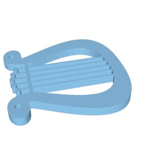 Ancient Greek God Apollo’s Lyre Mould Mold Altar Worship File for 3D ...