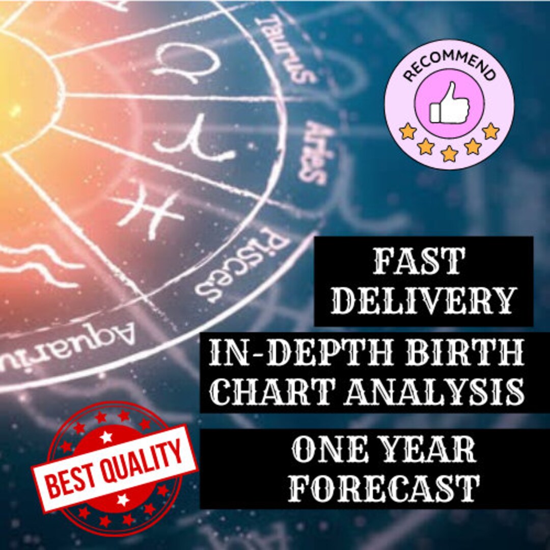 Personalized Birth Chart Reading - Discover Your Cosmic Blueprint - Etsy