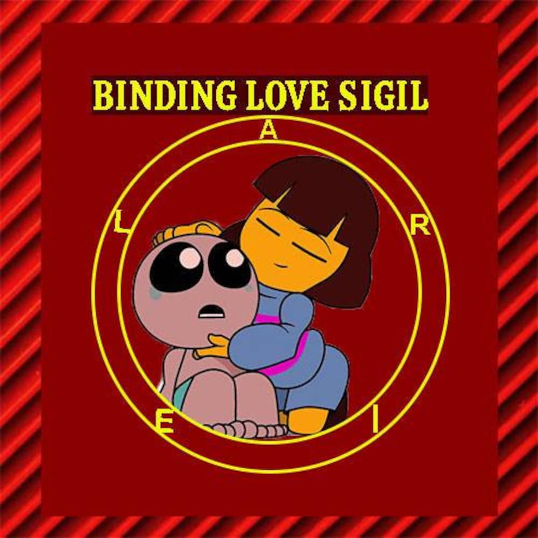 How to BINDING Love Reconciliation Sigil Spell Guide Art Svg Png Ai ...