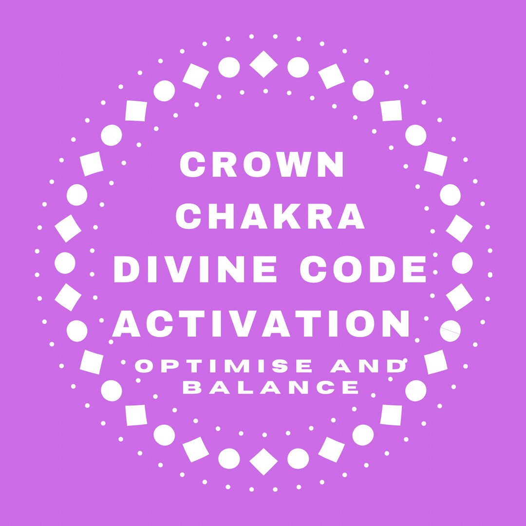CROWN CHAKRA BALANCING Open Activation Divine Light Code Transmission ...