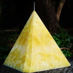 Pyramid Mould | Candle Mold or Pyramid | Dried Flower | Resin or Wax ...