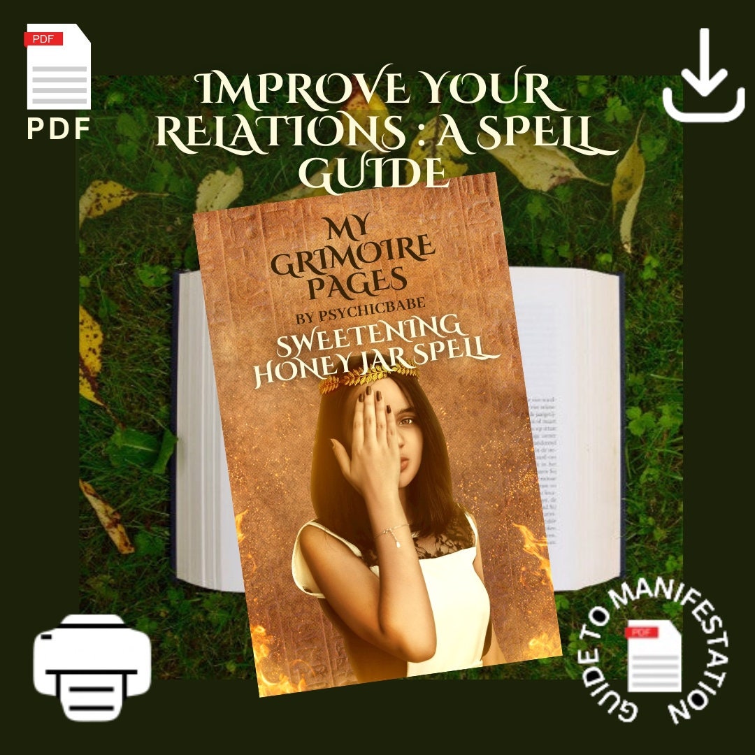 Friendship Spell Guide Sweetening Honey Jar Spell, Ritual to Improve ...