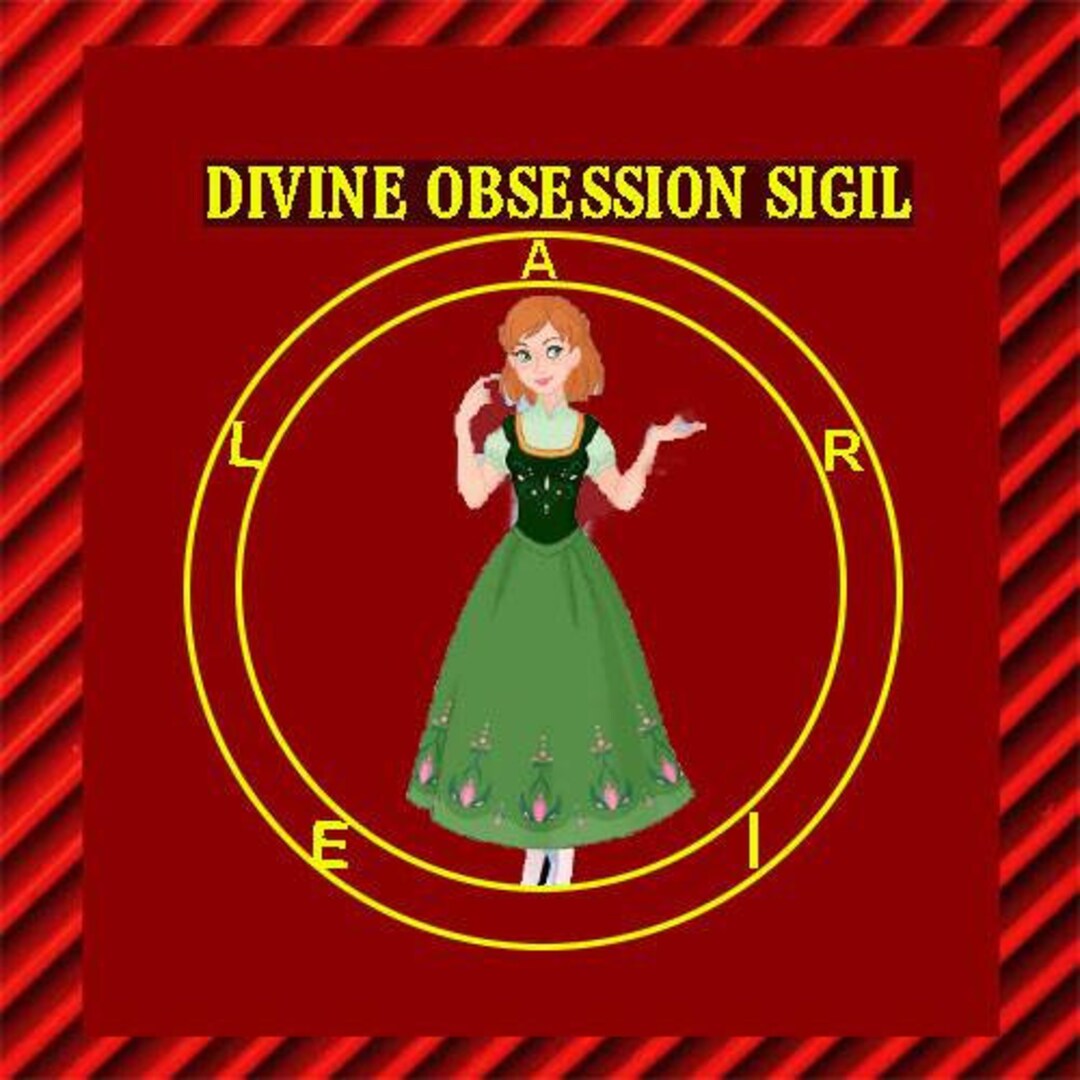 How to Divine Obsession With Love and Romance Magick Sigil Seal Spell ...