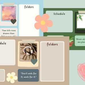 Aesthetic Desktop Wallpaper, Perfect for Organization, Good for School ...