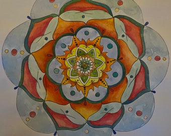 Spring Mandala - Etsy