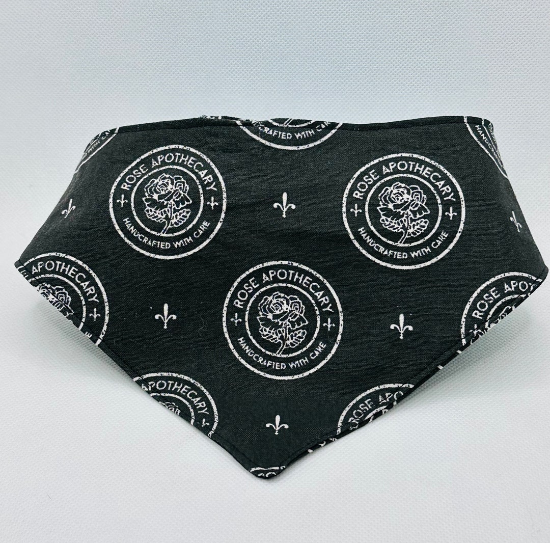 Rose Apothecary Snap-on Dog Bandana - Etsy