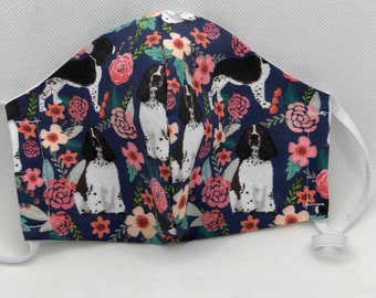 Cocker Spaniel Face Mask - Etsy