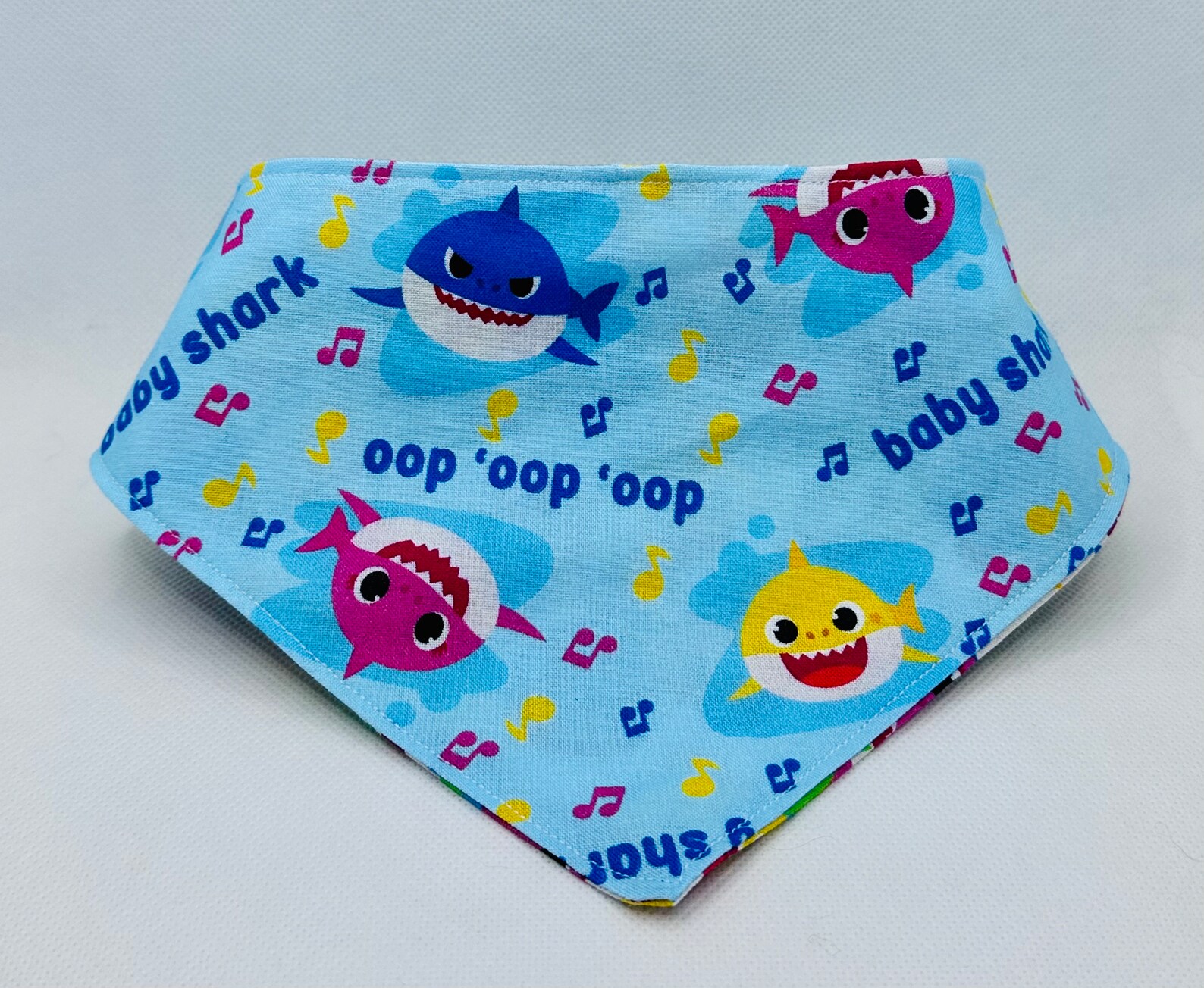 Baby Sharks Reversible Snap-on Dog Bandana - Etsy